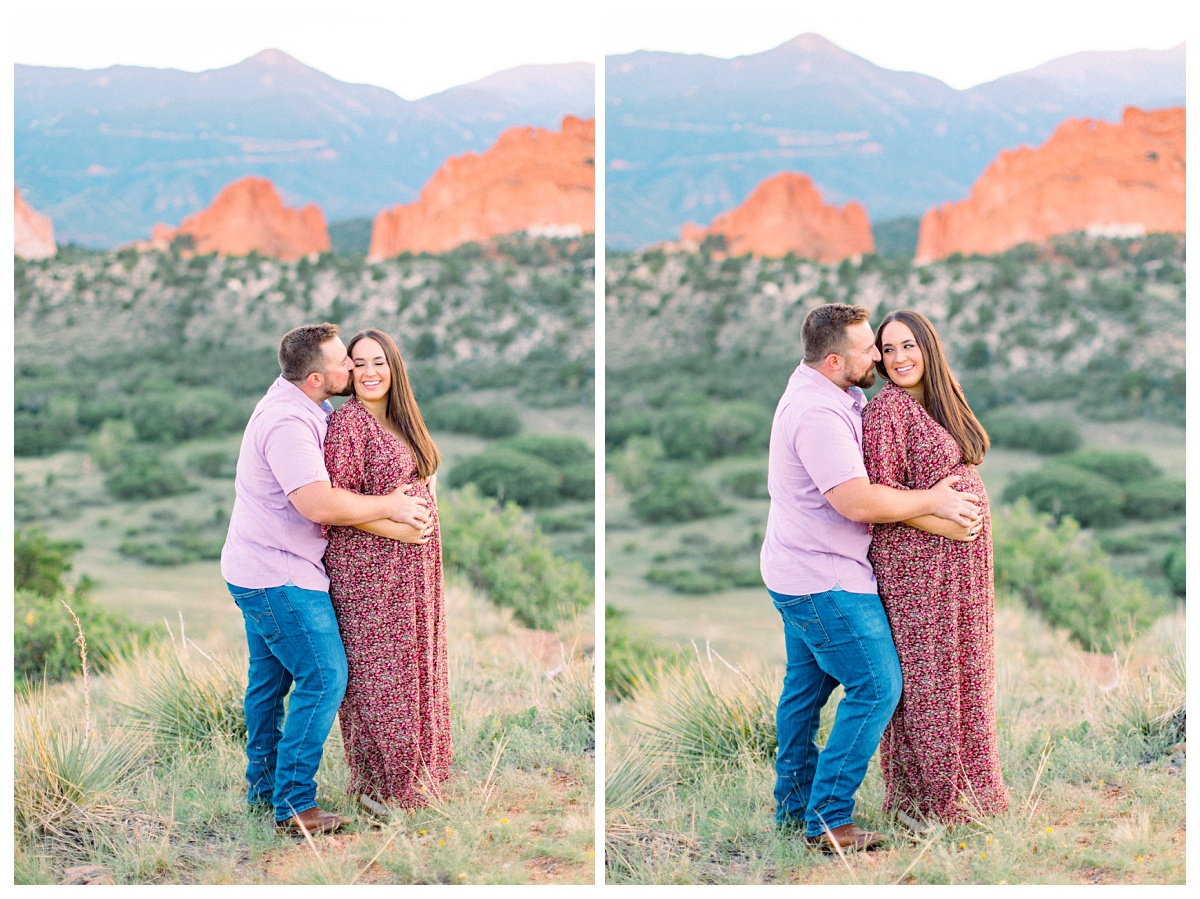Lacey & Reid’s Mesa Overlook Maternity Photo Session | abbyskyephotography.com